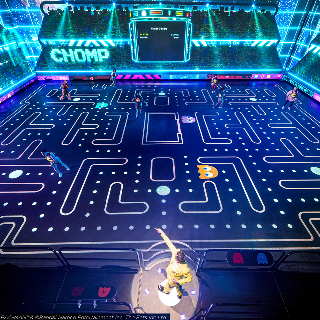 Bringing PAC-MAN to Life with BlackTrax - CAST Group of Companies