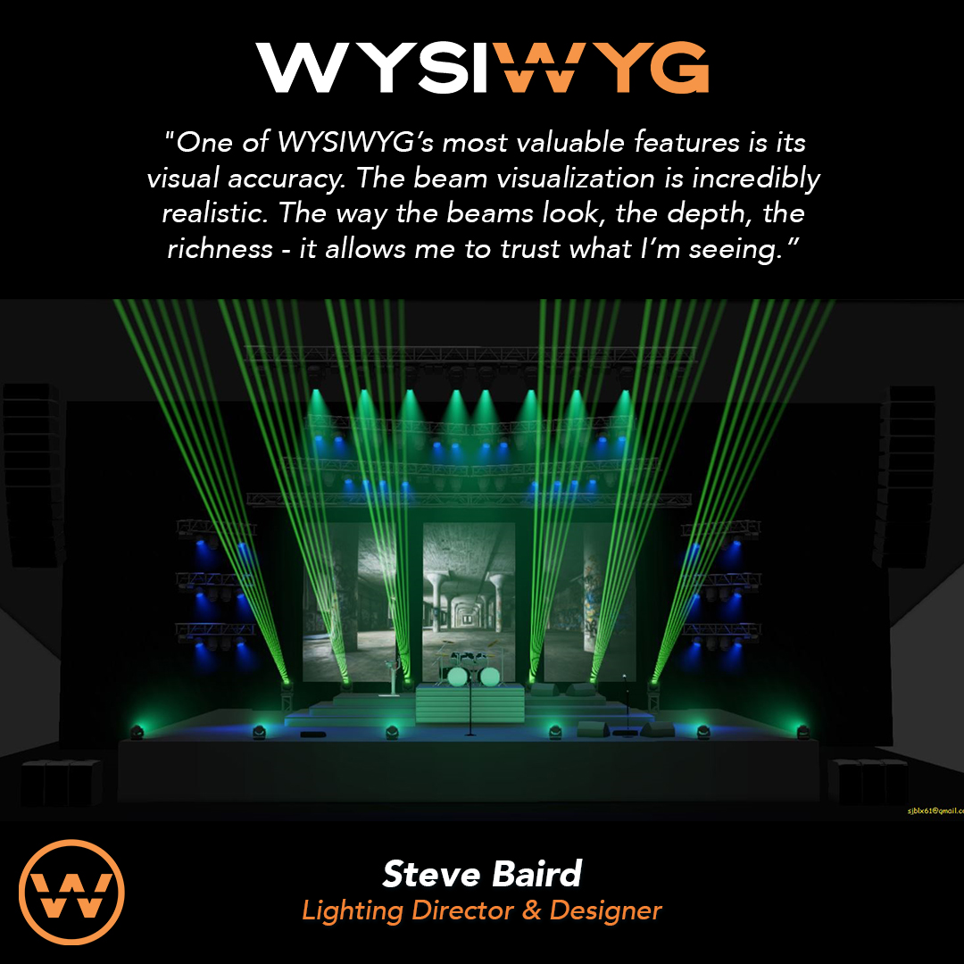Steve Baird: Lighting Dream Theater with WYSIWYG - CAST Software